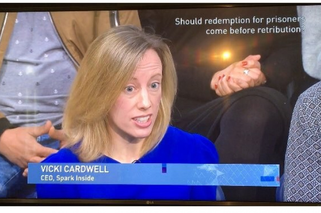Spark Inside CEO makes the case for rehabilitation live on the BBC ...